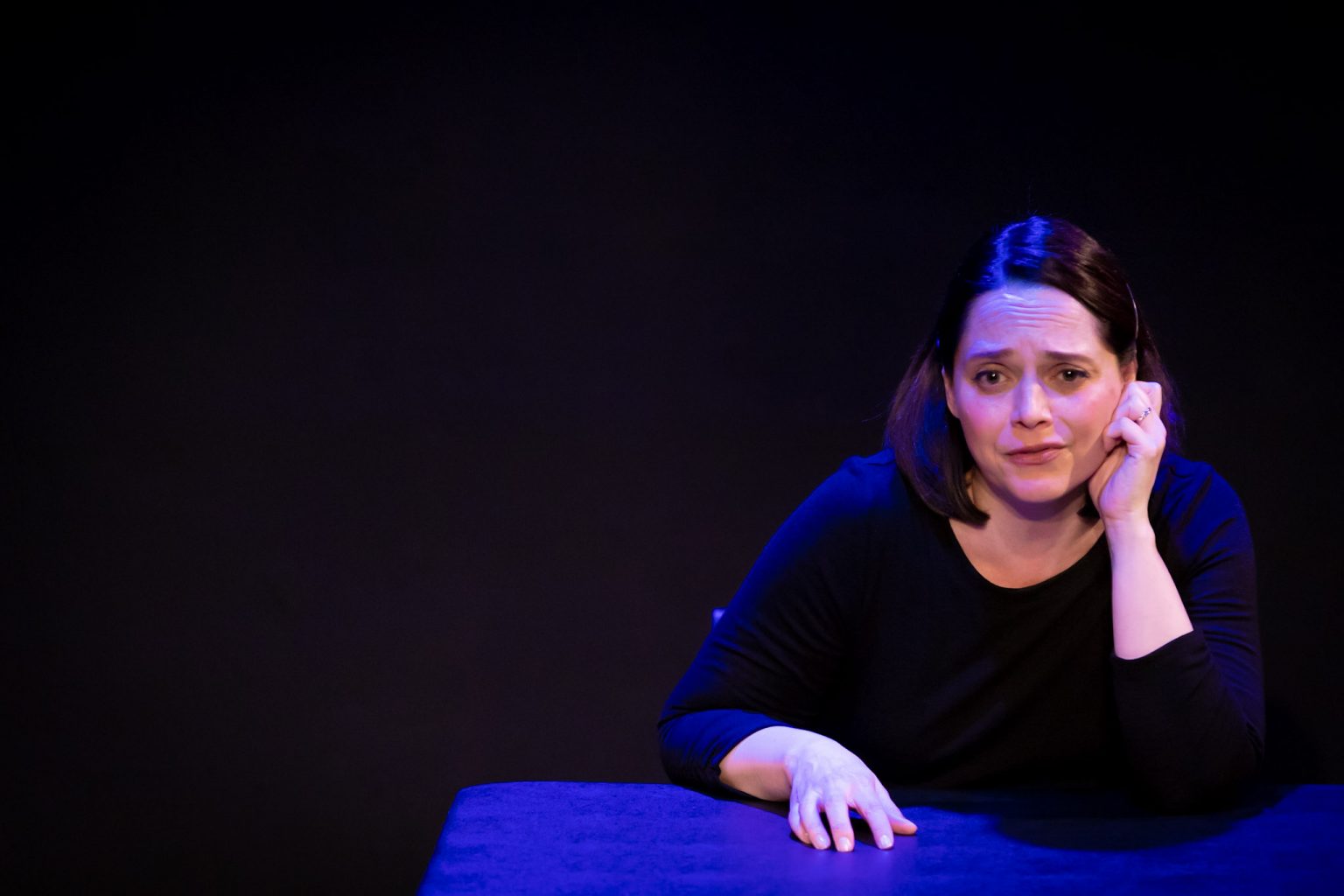 Heather Dowling in "Fertile" at Best of Fest at Whitefire Theatre.