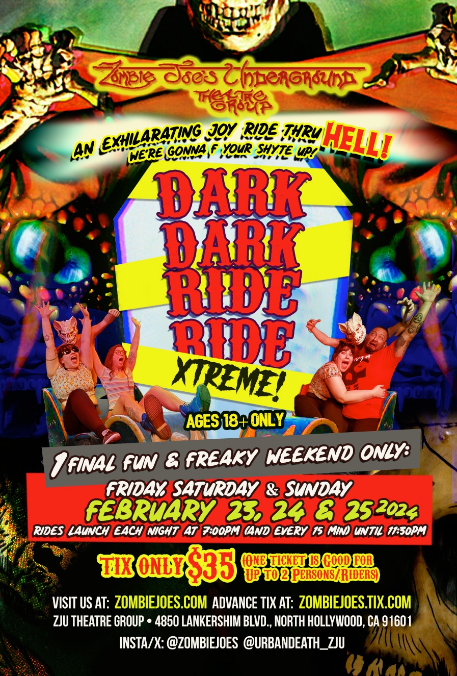 DARK DARK RIDE RIDE - NoHo Arts District - Theatre, Food, Bars ...