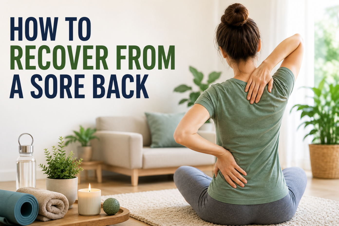 How to Recover from a Sore Back Naturally